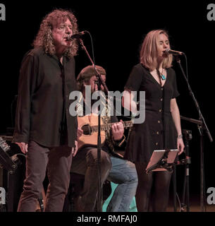 Basingstoke, UK. 14th Feb 2019. Saving Grace..Robert Plant, Suzy Dian ...