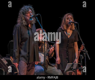 Basingstoke, UK. 14th Feb 2019. Saving Grace..Robert Plant, Suzy Dian ...