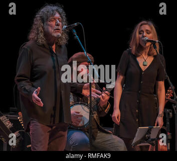 Basingstoke, UK. 14th Feb 2019. Saving Grace..Robert Plant, Suzy Dian ...