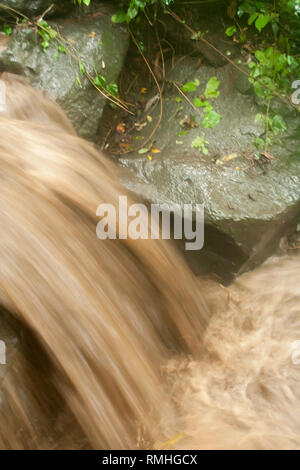 Mud stream due to heavy rain Stock Photo - Alamy
