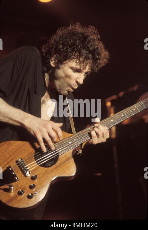 Singer, songwriter & guitarist Lyndsey Buckingham is shown performing ...