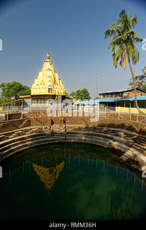 Old Kanakeshwar temple of lord Shiva hindu temple at alibag Maharashtra ...