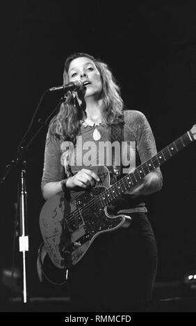 Singer, songwriter and guitarist Susan Tedeschi is shown performing on ...
