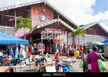 Entrance to Castries Central Market, John Compton Highway, Castries ...