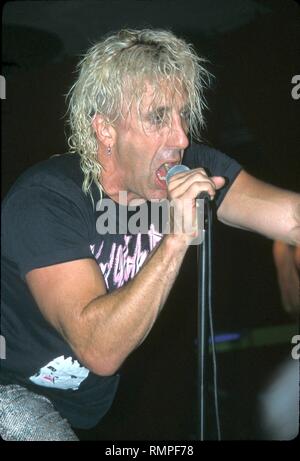 Musician, radio personality, and actor Dee Snider of the hard rock ...