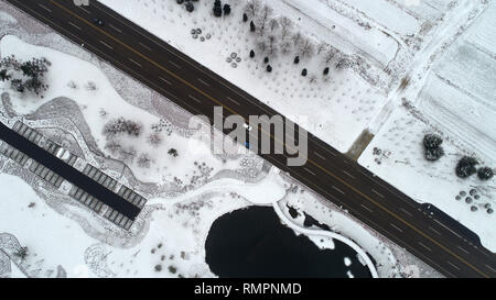 Snow scenery in Weihai City, east China's Shandong Province, 3 December ...