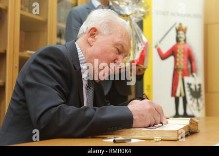 Nordhausen, Germany. 16th Feb, 2019. The first German in space ...