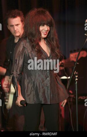 Singer of the girl group The Ronettes, Ronnie Spector, born Veronica ...