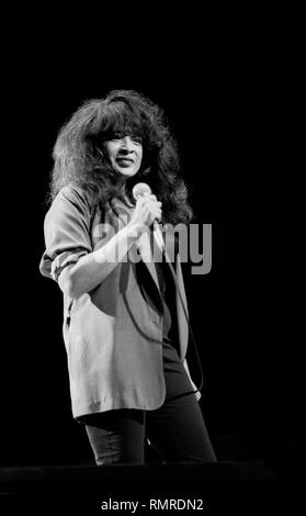 Singer Ronnie Spector, born Veronica Yvette Bennett, is shown ...