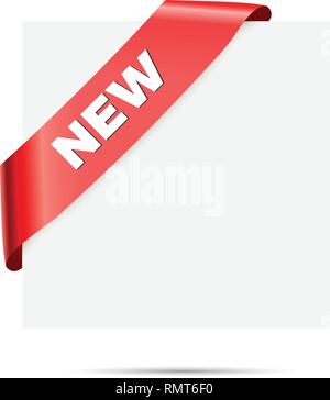 Red silk ribbon Stock Vector Image & Art - Alamy