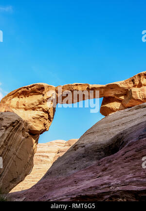 This is the rock bridge of Um Fruth. Jabal Umm Fruth Rock Bridge is one ...