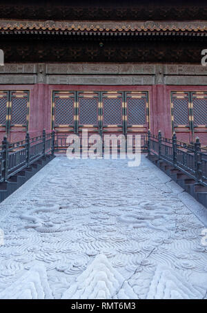 BEIJING, CHINA - JANUARY 16, 2019: Traditional Chinese Architecture ...
