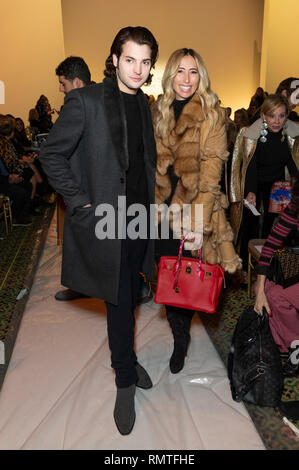 Peter Brant Jr. and Lily Brant attend Dennis Basso Fall/Winter ...