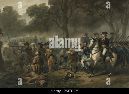 Battle of the Monongahela, 1755 Stock Photo: 135096161 - Alamy