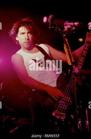 Everclear vocalist and guitarist Art Alexakis is shown performing on ...