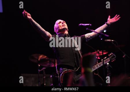 Everclear vocalist and guitarist Art Alexakis is shown performing on ...