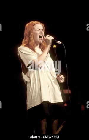 Singer Kay Hanley of the alternative rock band Letters to Cleo is shown ...