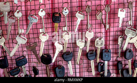 Various keys on display Stock Photo: 57682949 - Alamy