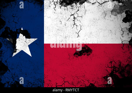 Texas grunge and dirty flag illustration. Perfect for background or ...