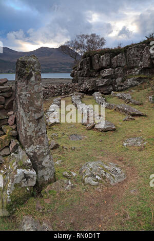 Am Ploc open air church Torridon Scotland Stock Photo - Alamy
