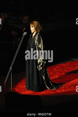 Lebanese singer Fairouz, born Nouhad Haddad, is shown performing on ...