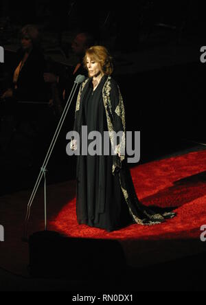 Lebanese singer Fairouz, born Nouhad Haddad, is shown performing on ...