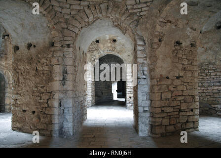 Fortress of Ali Pasha Tepelena at Porto Palermo in Southern Albania ...