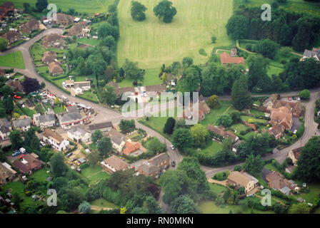Aerial photograph of Medstead Village, Alton, Hampshire, England ...