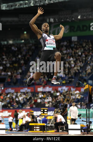 Great Britain's Reynold Banigo during the Men's Long Jump during the ...