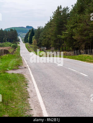 The long straight 18th century military road of General George Wade ...