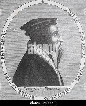 Jean Calvin - French Religious Reformer Stock Photo - Alamy