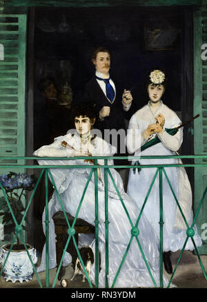 Edouard Manet - The Balcony Stock Photo - Alamy