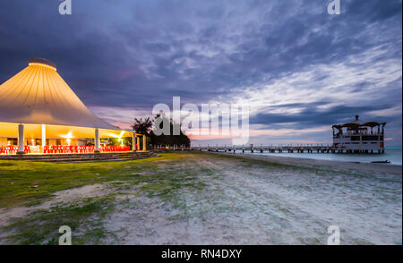 Labuan Pearl City Island in Borneo Stock Photo - Alamy
