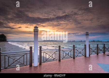 Labuan Pearl City Island in Borneo Stock Photo - Alamy
