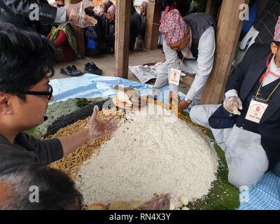 Nepal, Kathmandu. Bhimsen, God of Business and of Physical Strength ...