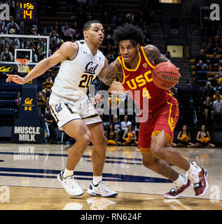 Southern California guard Kevin Porter Jr., left, shoots as Colorado ...