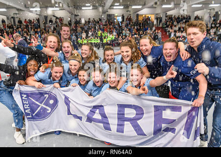 Hamburg, Germany. 17th Feb, 2019. EuroHockey Indoor Club Cup 2019 Women ...