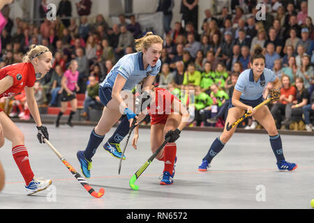 Hamburg, Germany. 17th Feb, 2019. EuroHockey Indoor Club Cup 2019 Women ...
