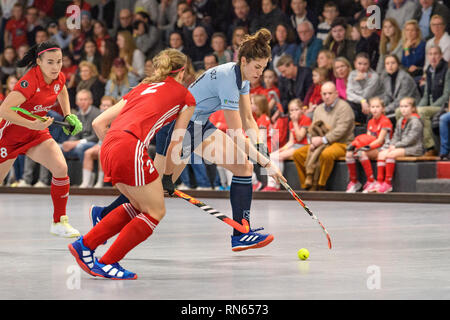 Hamburg, Germany. 17th Feb, 2019. EuroHockey Indoor Club Cup 2019 Women ...