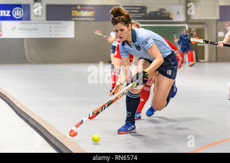 Hamburg, Germany. 17th Feb, 2019. EuroHockey Indoor Club Cup 2019 Women ...