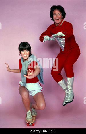 ROBIN WILLIAMS (Mork), PAM DAWBER (Mindy) Film, Fernsehen, Serie ...
