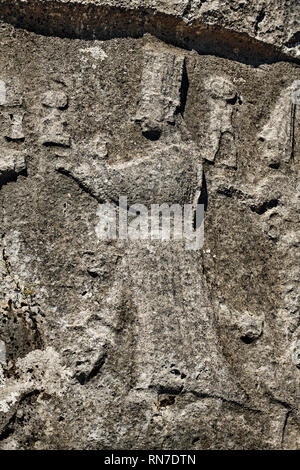 Bas-Relief or Rock Carving of Hittite King Warpalawas, King of Tuhana ...