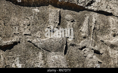 Bas-Relief or Rock Carving of Hittite King Warpalawas, King of Tuhana ...