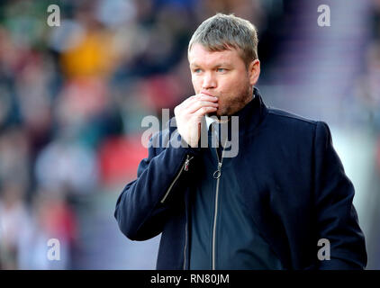 Doncaster Rovers Manager Grant McCann during the Doncaster Rovers FC vs ...