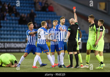 Referee Bobby Madden during the Ladbrokes Scottish Premiership match at ...
