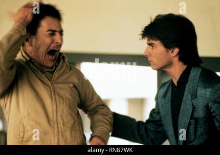 Tom Cruise, Dustin Hoffman, Rain Man, 1988, Film Stock Photo - Alamy