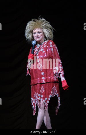 Golden Globe nominated comedienne Phyllis Diller, considered to be one ...