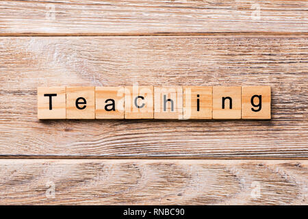 Concept of teaching and learning symbol as a teacher with a wide open ...