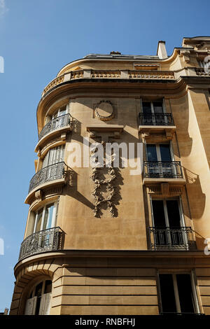 Random street view in Paris Stock Photo - Alamy