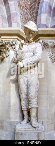 Statue of Carl Linnaeus, Carl von Linne, Humlegården park, Östermalm ...